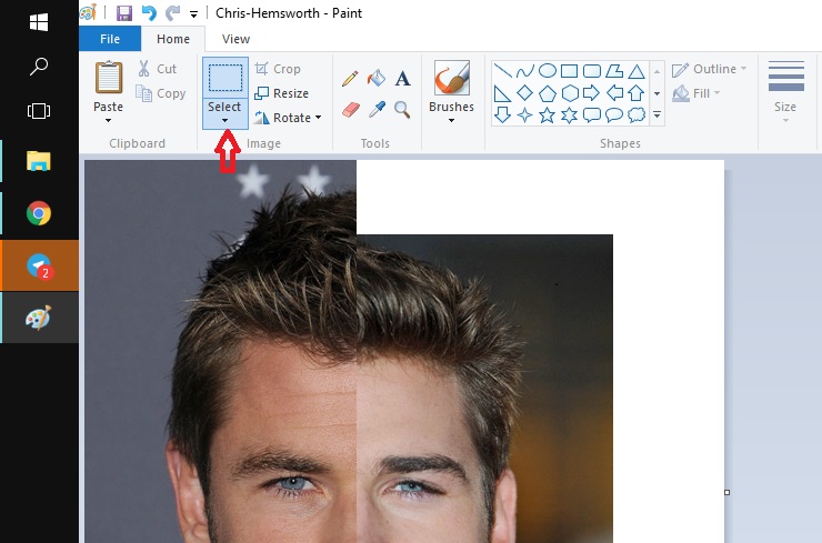 How To Merge Two Images Into One With Microsoft Paint Dignited