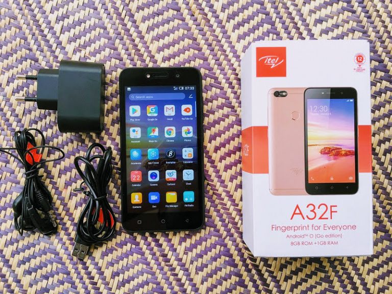 itel A32F Unboxing, Specs & First Impressions: Fingerprint for Everyone ...