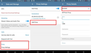 How to use Telegram's in-built proxy feature - Dignited