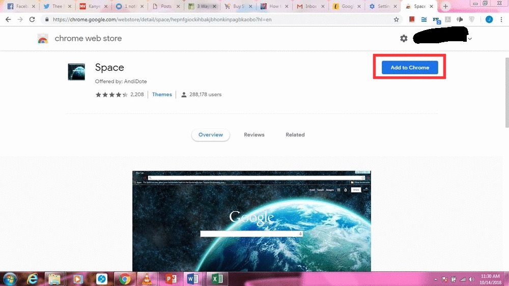 Here's how to quickly change Google chrome themes