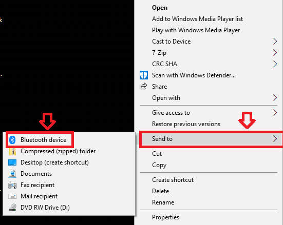 How To Share Files Via Bluetooth On Windows Pc Kokutom