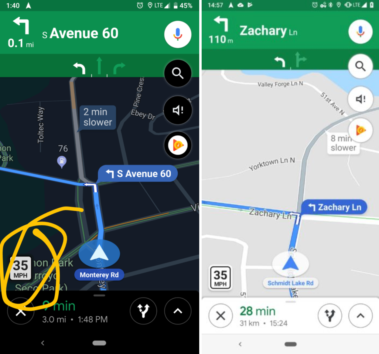 Google Map Will Keep You Out Of Trouble With Its New Speed Limit google-map-will-keep-you-out-of-trouble-with-its-new-speed-limit