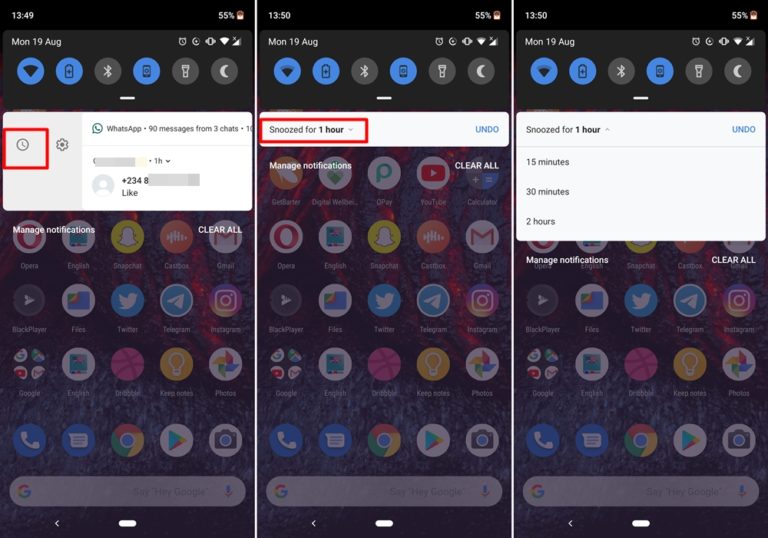 How to snooze notifications and get less distracted on Android phones ...