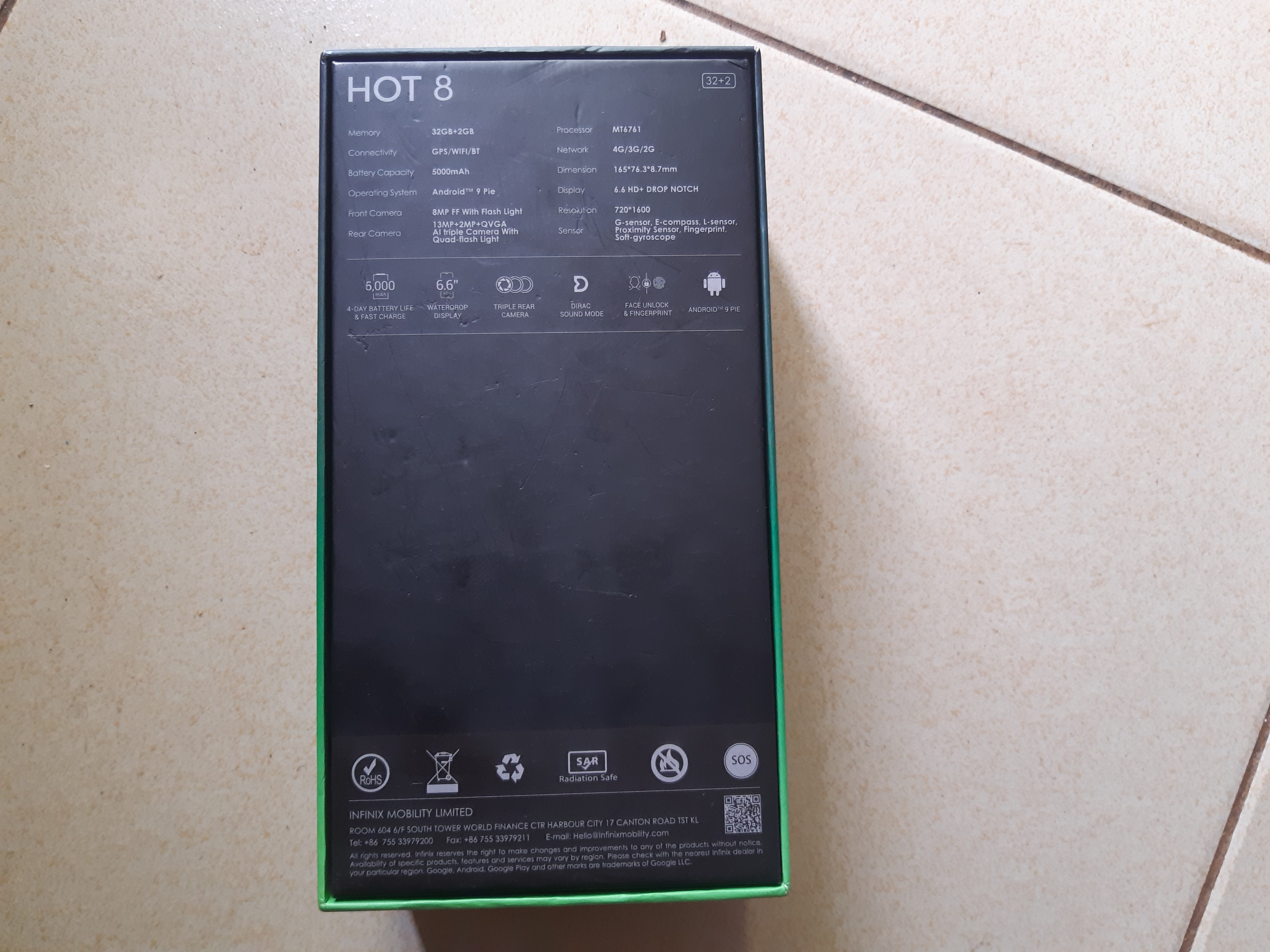 Infinix Hot 8: Unboxing and First Impressions - Dignited
