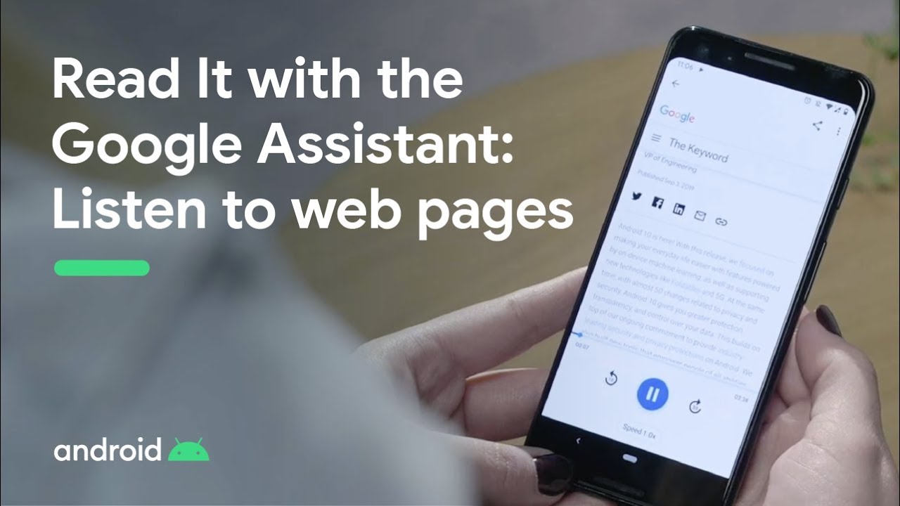 How to Use Google Assistant to Read Web Pages Aloud - Dignited