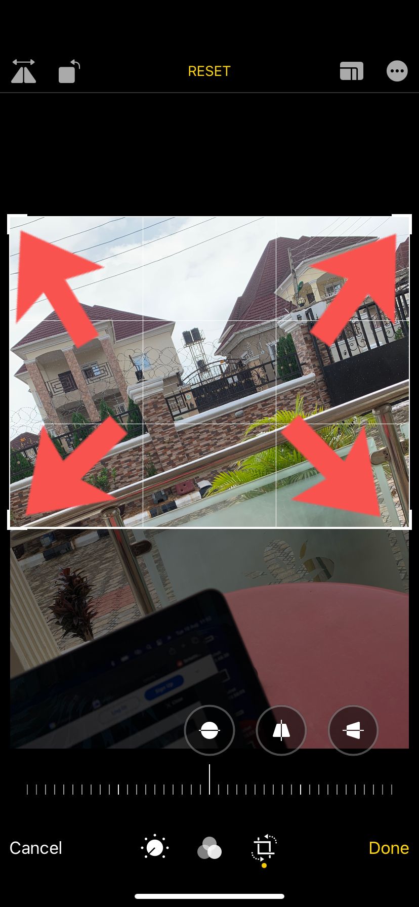 How to Crop Your Photos On iPhone - Dignited