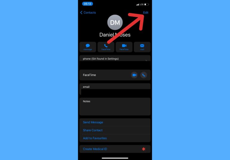 Here's how to Edit Your Contact Card on iPhone and Why You Should ...
