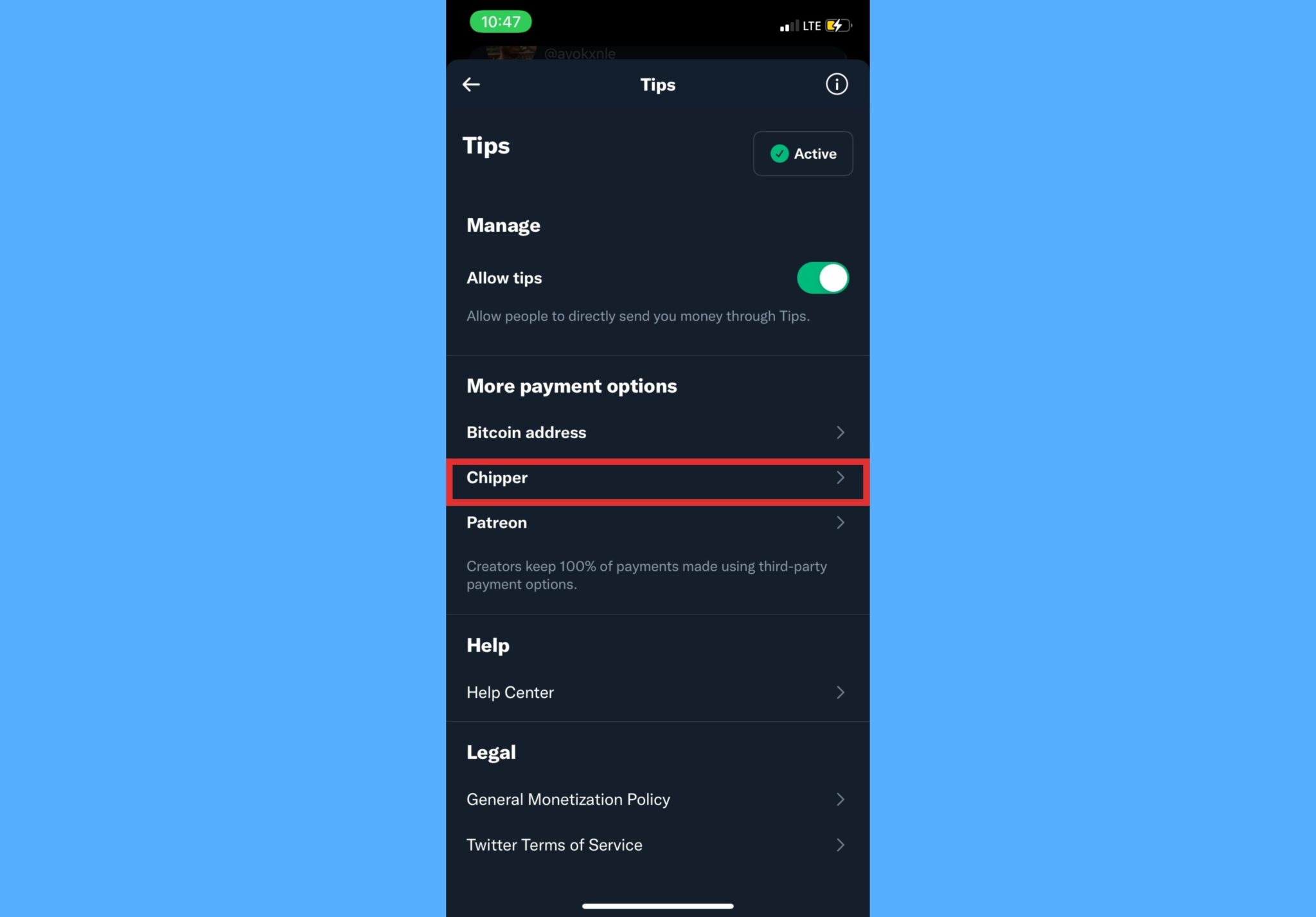 How to Send or Receive Twitter Tips Via Chipper Cash - Dignited
