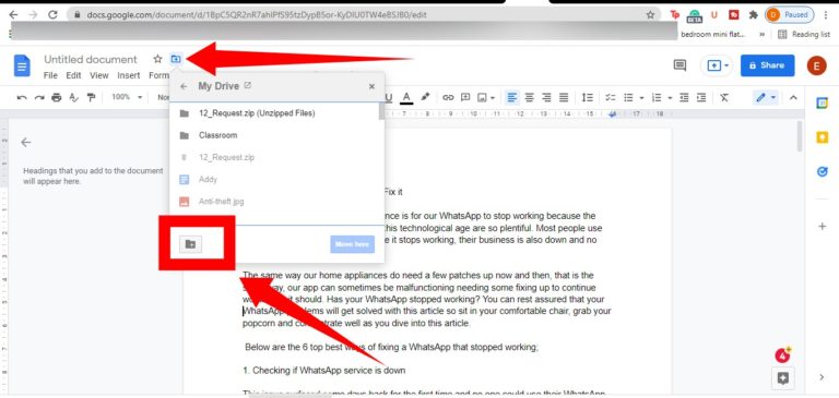 How To Create A Folder In Google Docs Dignited