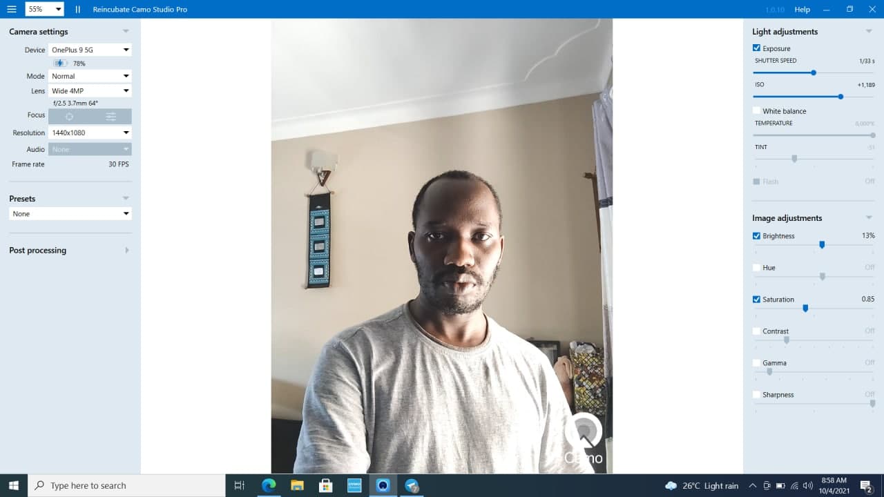 Turn your Smartphone camera into Full HD Webcam with the Camo App ...