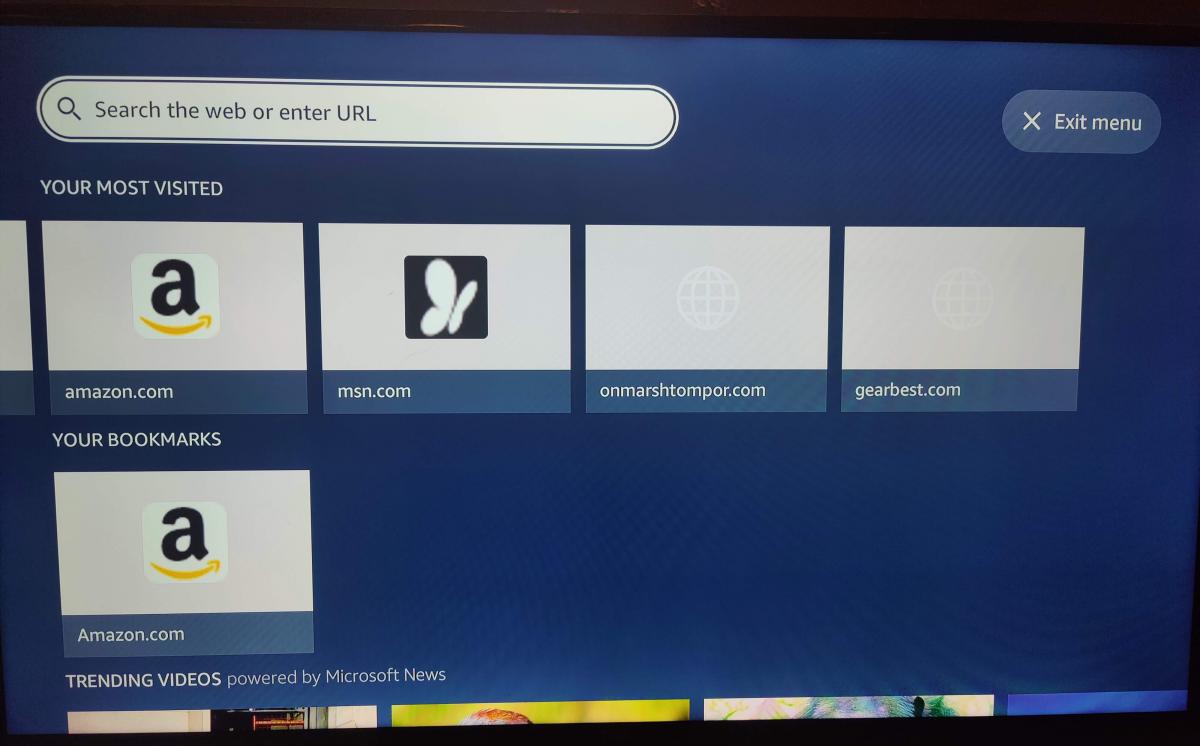 Amazon Fire TV Silk browser: Using one of Fire TV's unique features