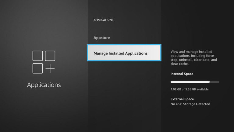 How to manage storage space on Fire TV and fix critically low on ...