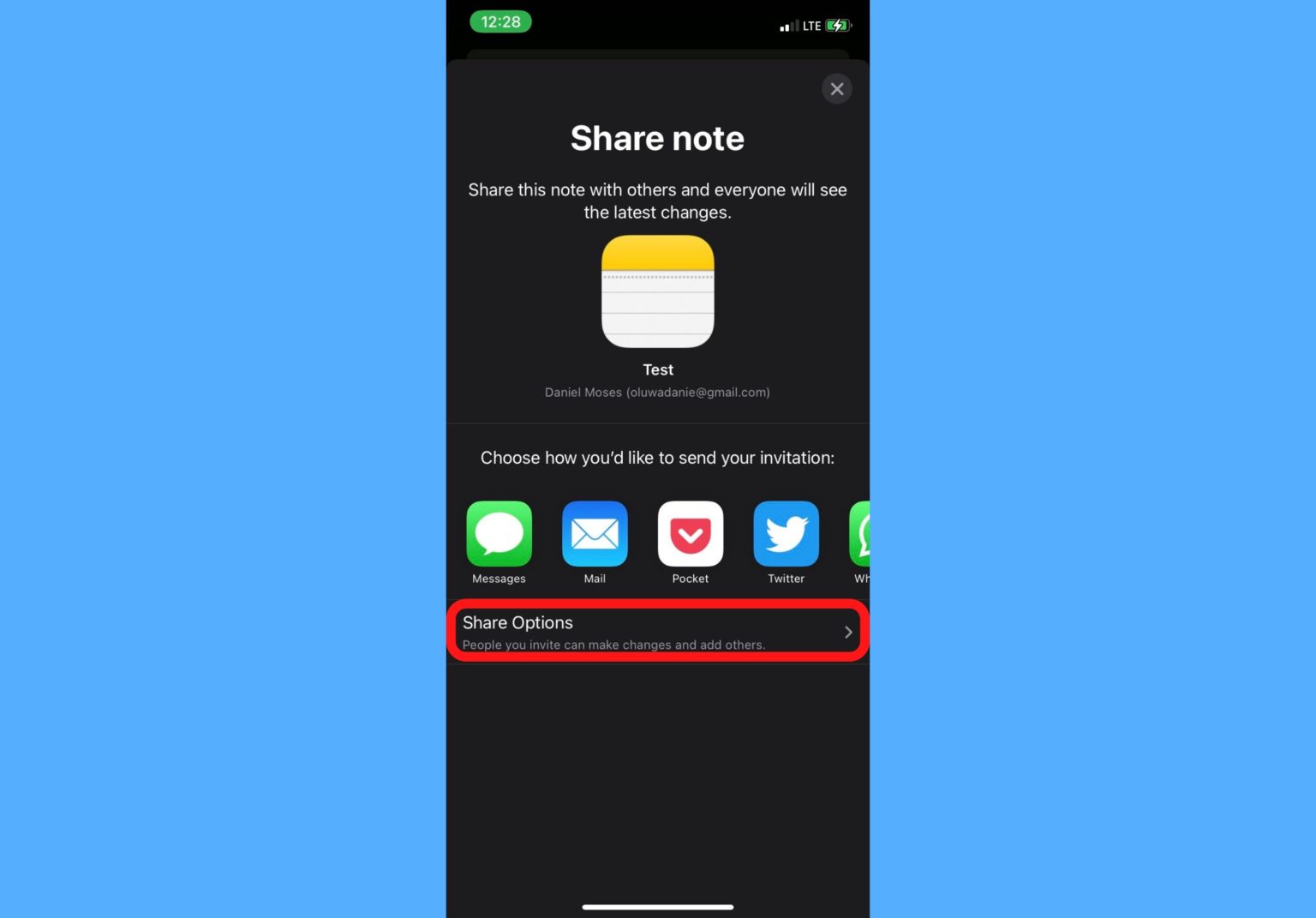 How to Share iPhone Notes With Other People - Dignited