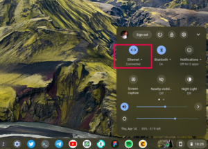 How to connect Chromebook to a wired Ethernet network - Dignited