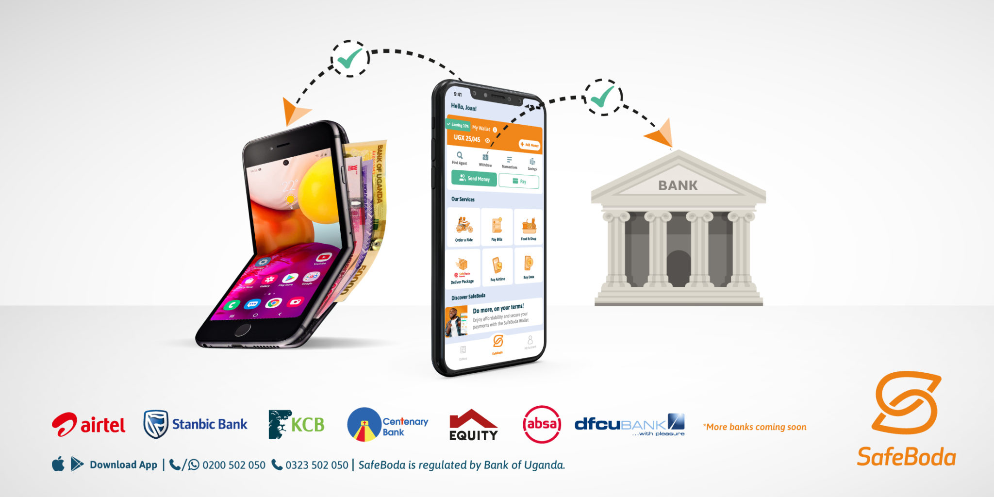How to Transfer Money From Safeboda Wallet to a Bank Account or Mobile ...