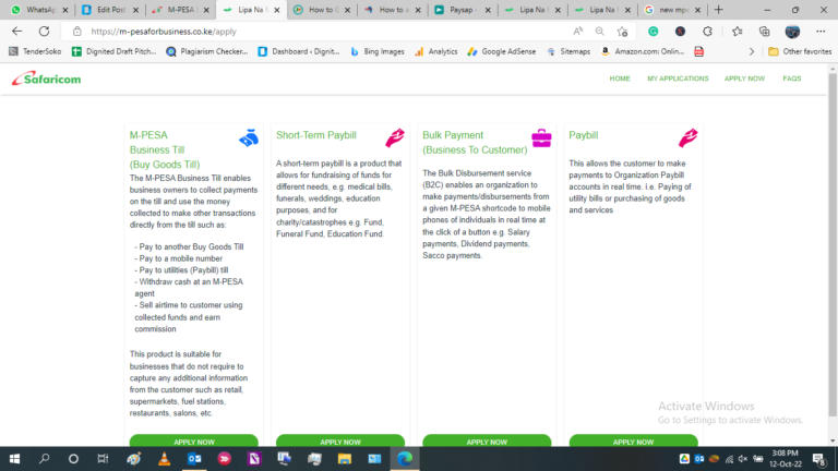 How To Get an M-Pesa Business Till Number From Safaricom - Dignited