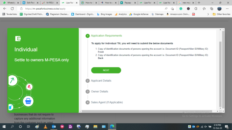 How To Get an M-Pesa Business Till Number From Safaricom - Dignited