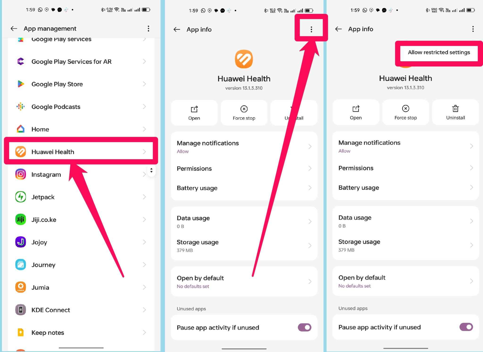 How To Fix Huawei Health Notification Restricted Setting On Android 13