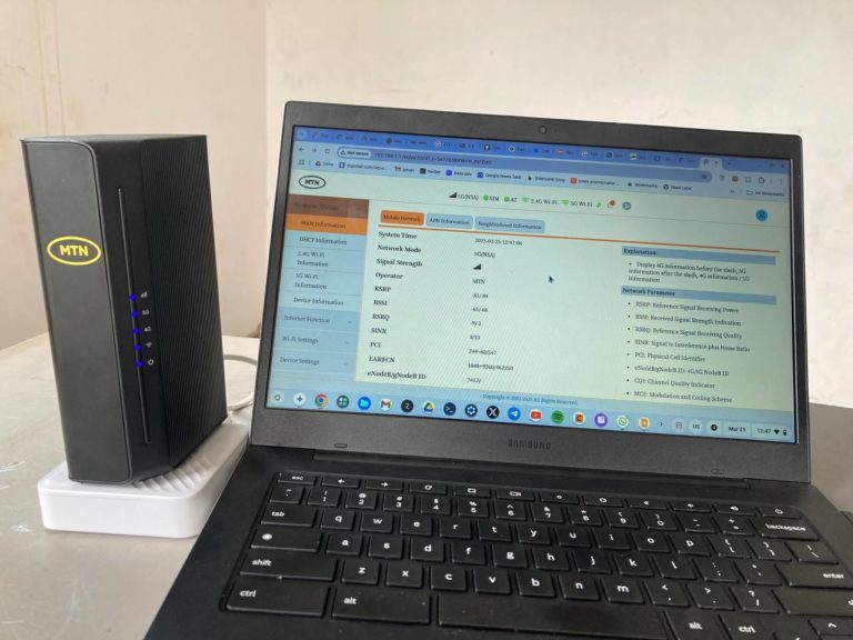 MTN WakaNet 5G Router Review: Speedtest and real world performance test ...
